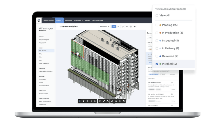 Automated Tracking and Locating of Prefabricated Components